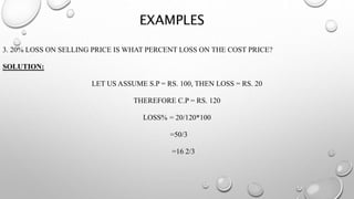 Profit and loss | PPTX