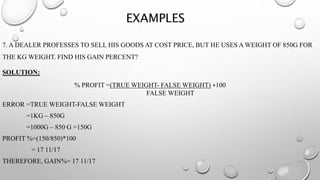 Profit and loss | PPT