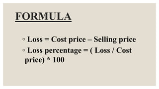 Profit and Loss | PPT
