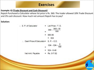 ProfitAndLoss class 7 | PPTX