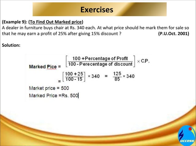 ProfitAndLoss class 7 | PPTX | Stocks and Bonds | Personal Investing