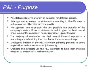 PROFIT AND LOSS STATEMENT- 7 semester.ppt