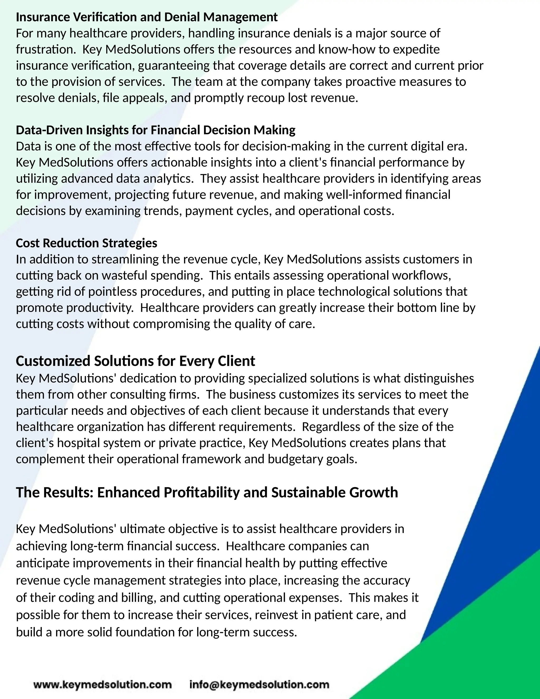 Profit Enhancement Company in USA Key MedSolutions.pptx