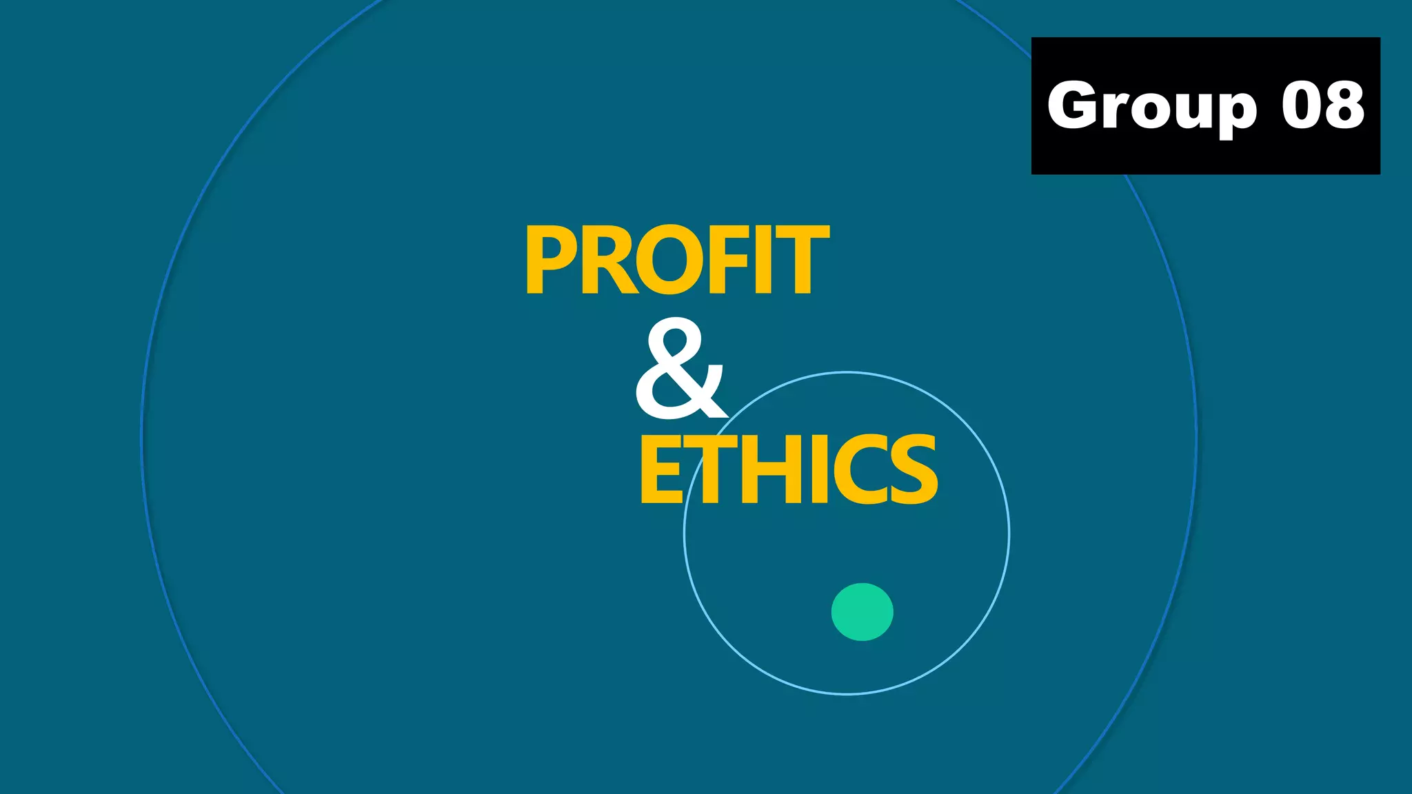 Profit & ethics. | PPTX