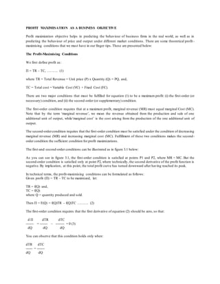 Profit management | DOCX