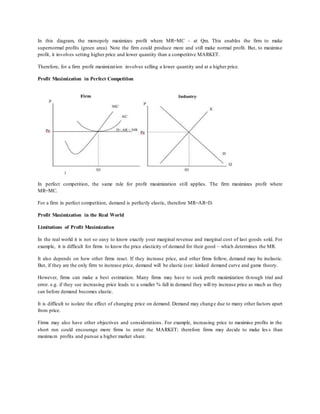 Profit management | DOCX