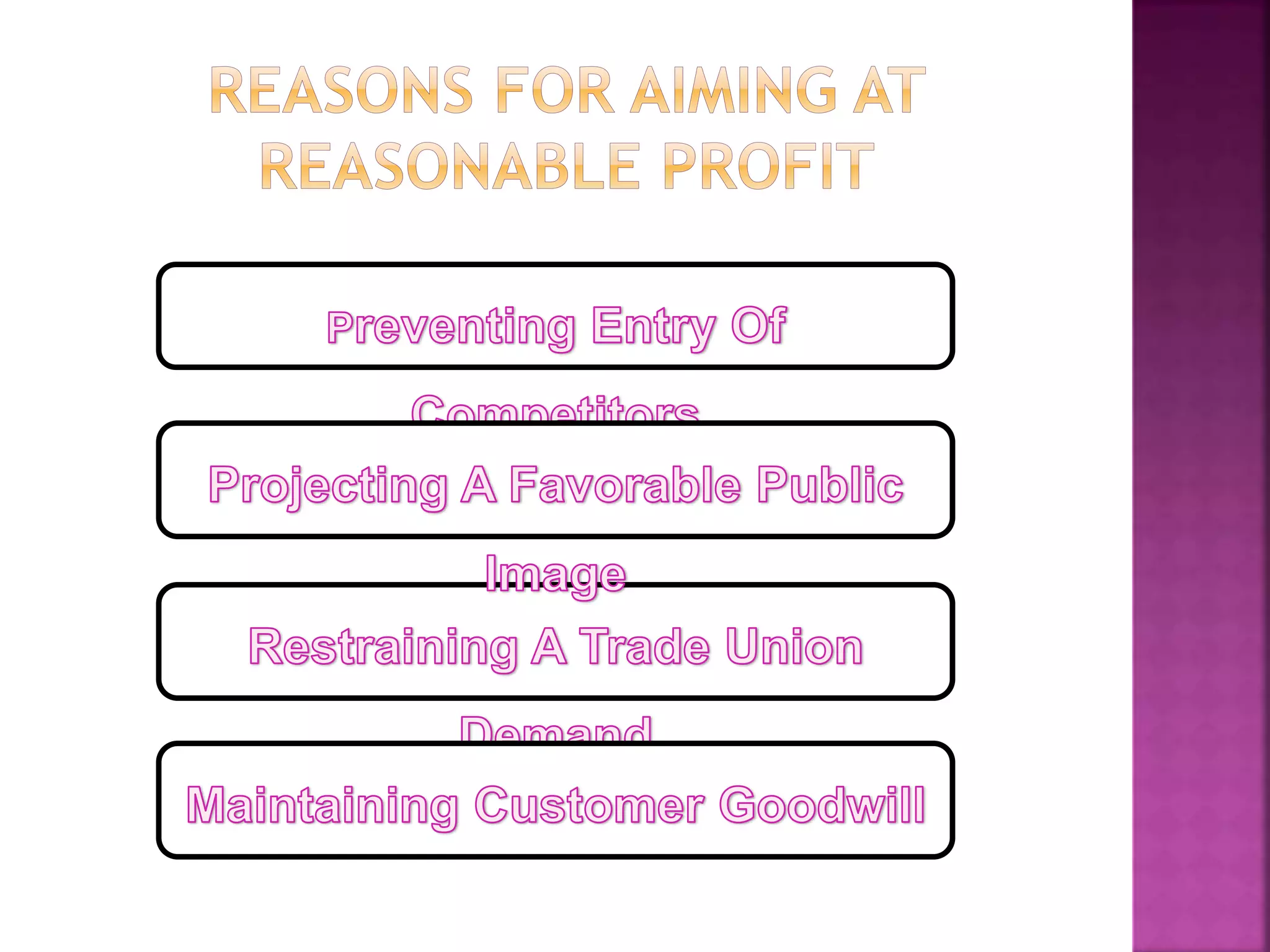 Profit Maximization And Cost Minimization Pptx Business Business