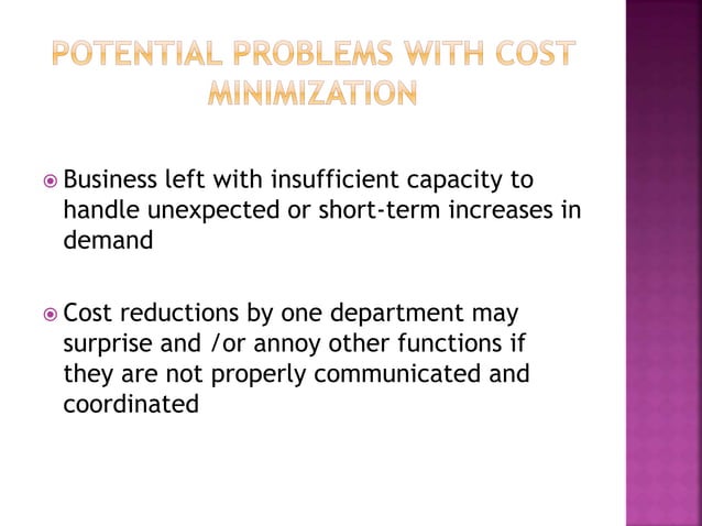 Profit maximization and Cost Minimization | PPTX | Business | Business ...
