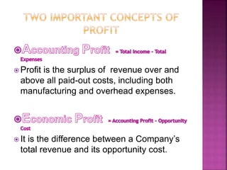 Profit maximization and Cost Minimization | PPTX