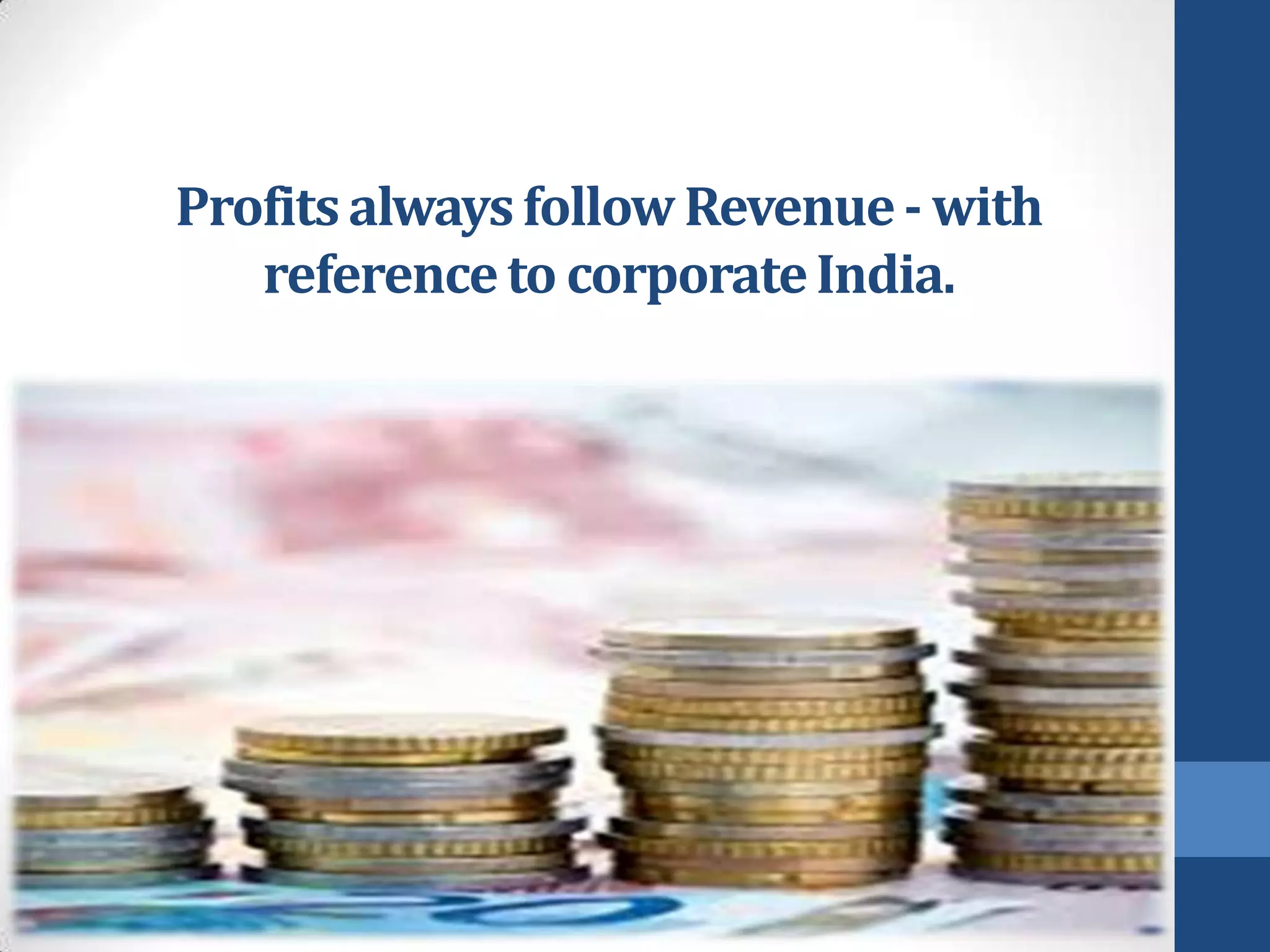 Profit pools: Profit Vs Total Revenue | PPTX