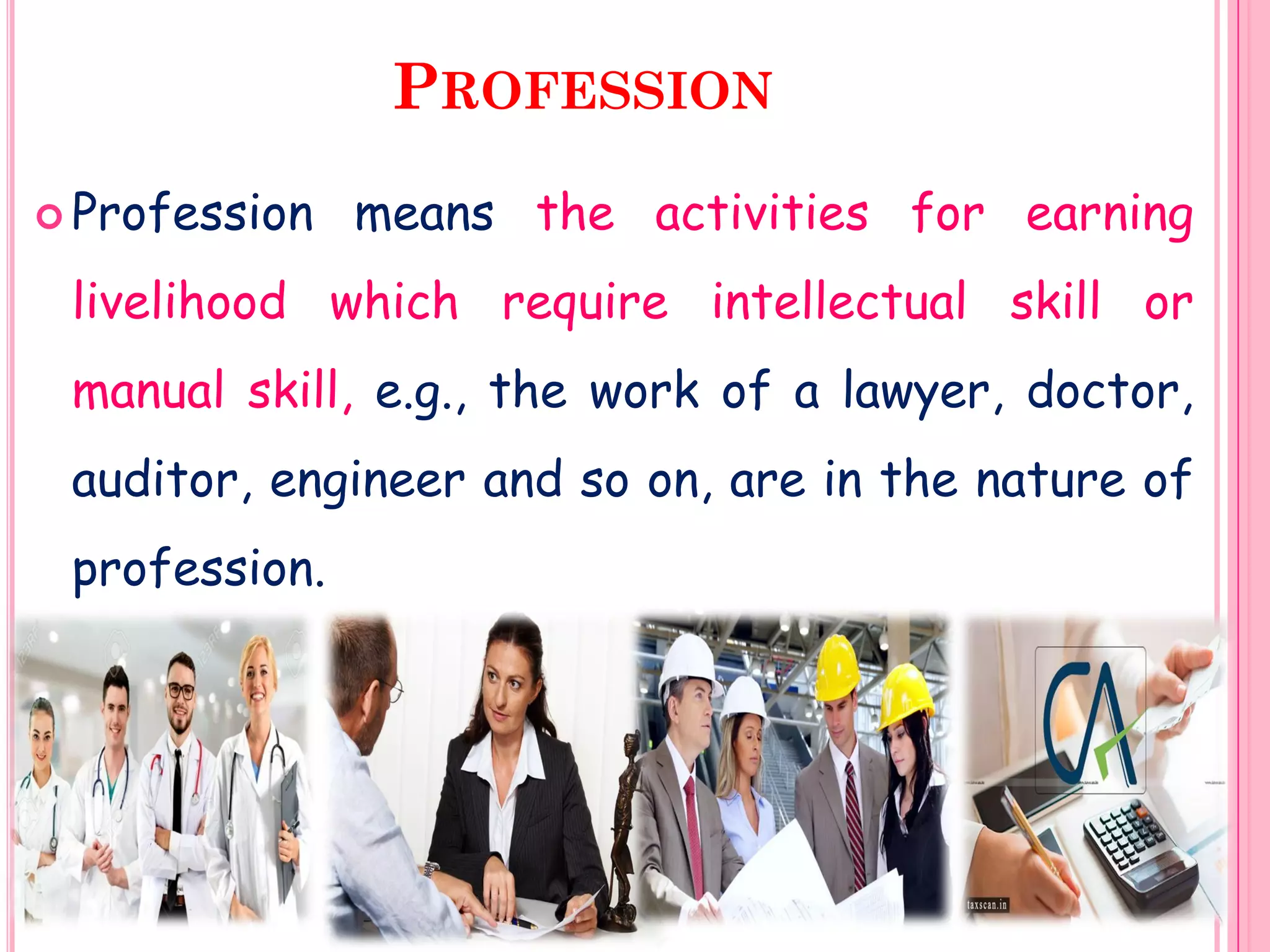 Profits and Gains of Business or Profession | PDF