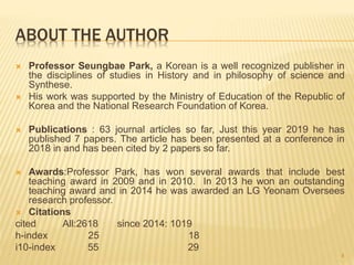 should scientist embrace realist or antirealist | PPT