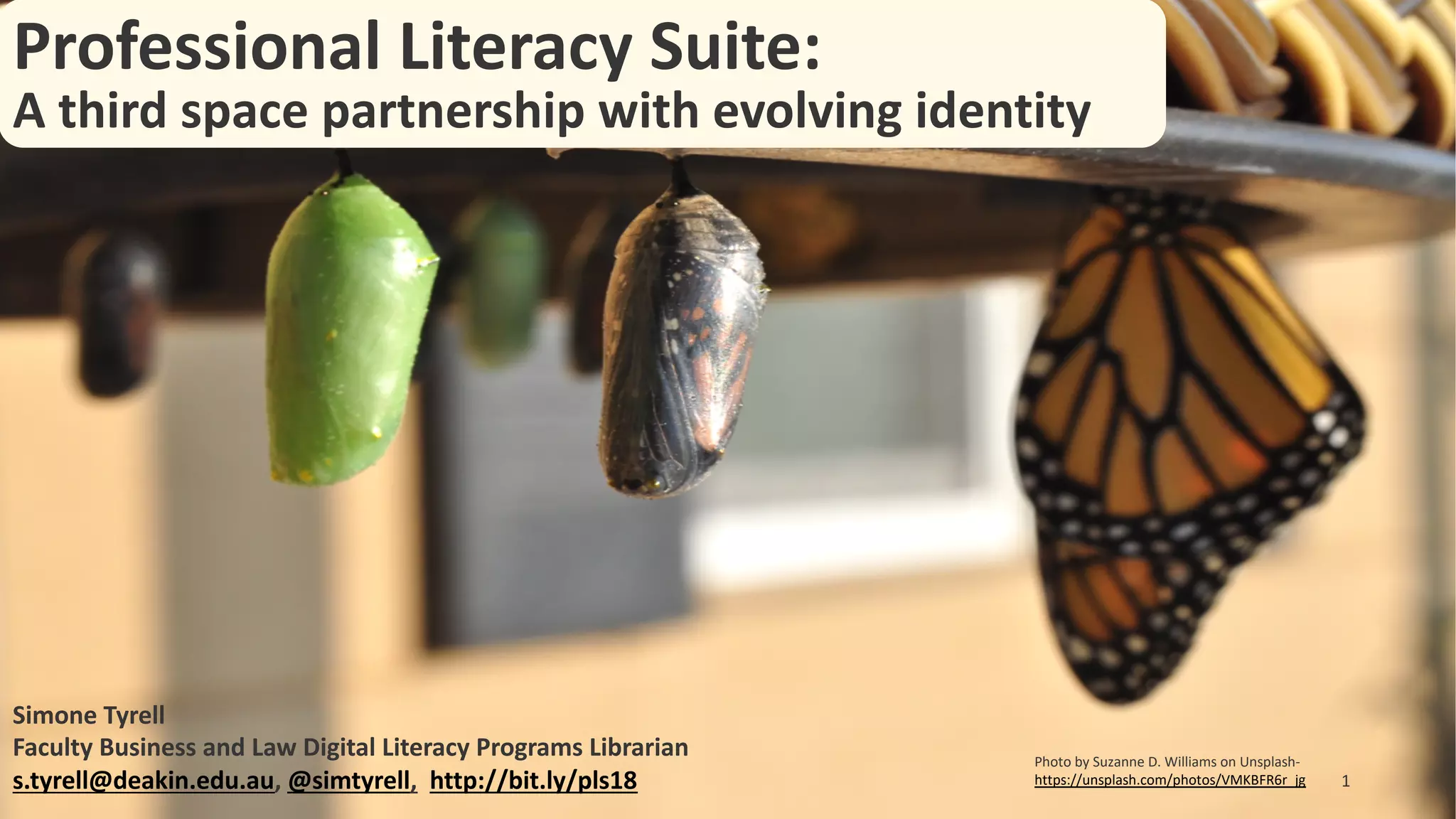 Professional literacy suite / Simone Tyrell | PPT