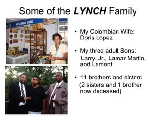 Prof Larry M. Lynch ed s presentation | PPT