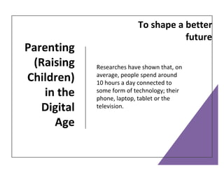 Parenting in the digital age | PDF
