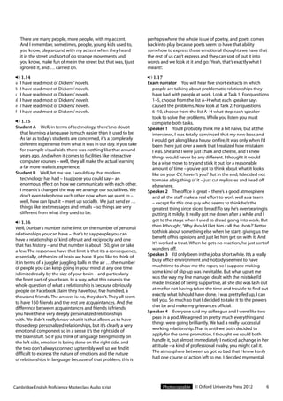 Prof masterclass audioscript | PDF