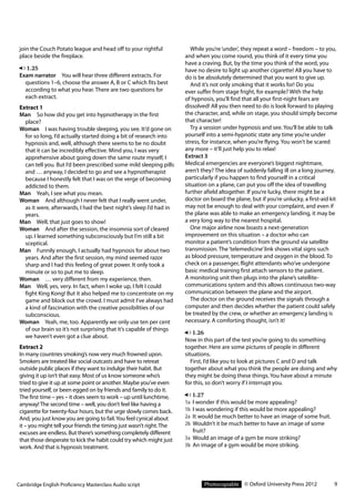 Prof masterclass audioscript | PDF