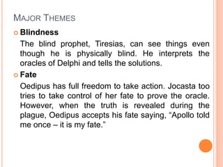 Sophocles' Oedipus Rex-Part-3 | PPT | Christianity | Religion ...