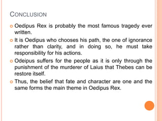 Sophocles' Oedipus Rex-Part-3 | PPT | Christianity | Religion ...