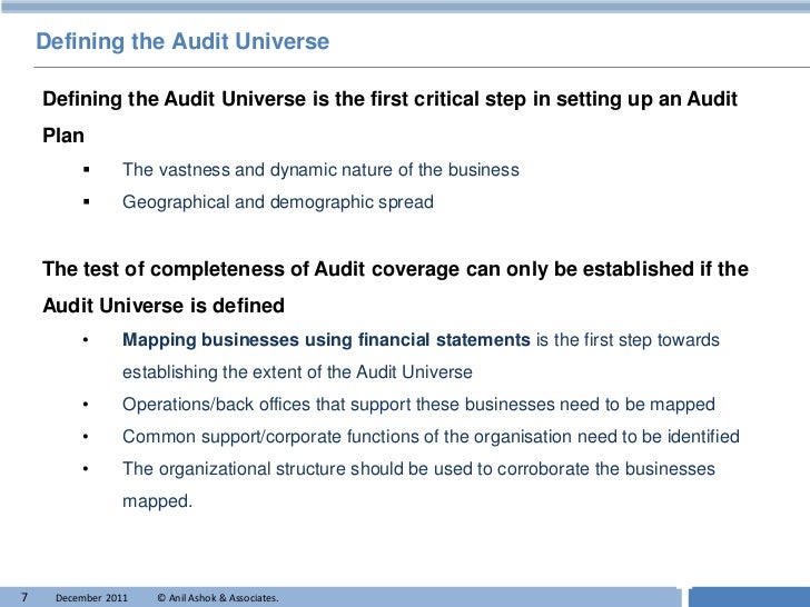 Professional opportunities in Internal Audit