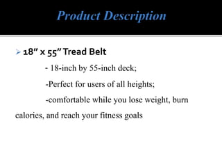 Proform 6.0 Rt Treadmill Buying Guide | PPTX | Fitness and Exercise ...