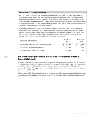 Pro forma financial information - A guide for applying Article 11 of ...
