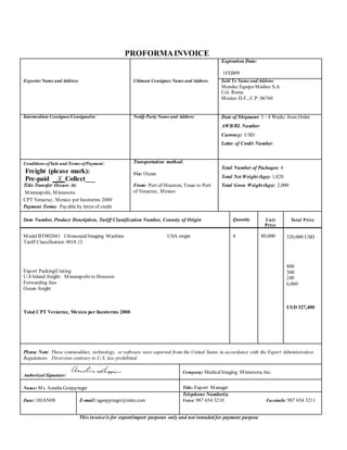 Proforma Invoice.doc