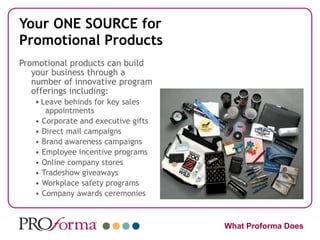 Proforma One Source Infinite Resources | PPT