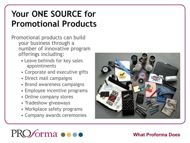 Proforma One Source Infinite Resources | PPT