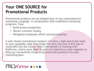 Proforma Overview | PPT