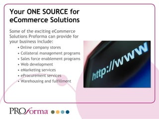 Proforma Overview | PPT