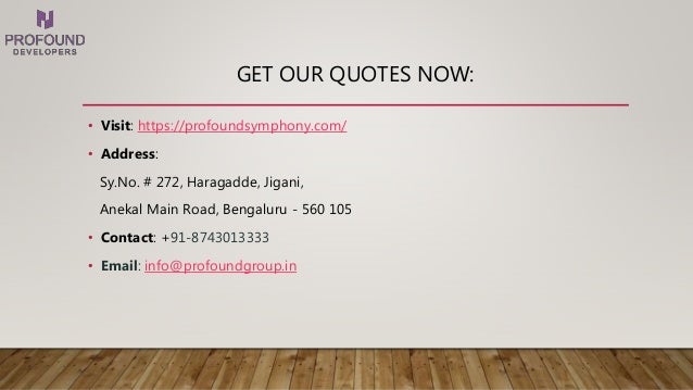 Profound developers | PPTX