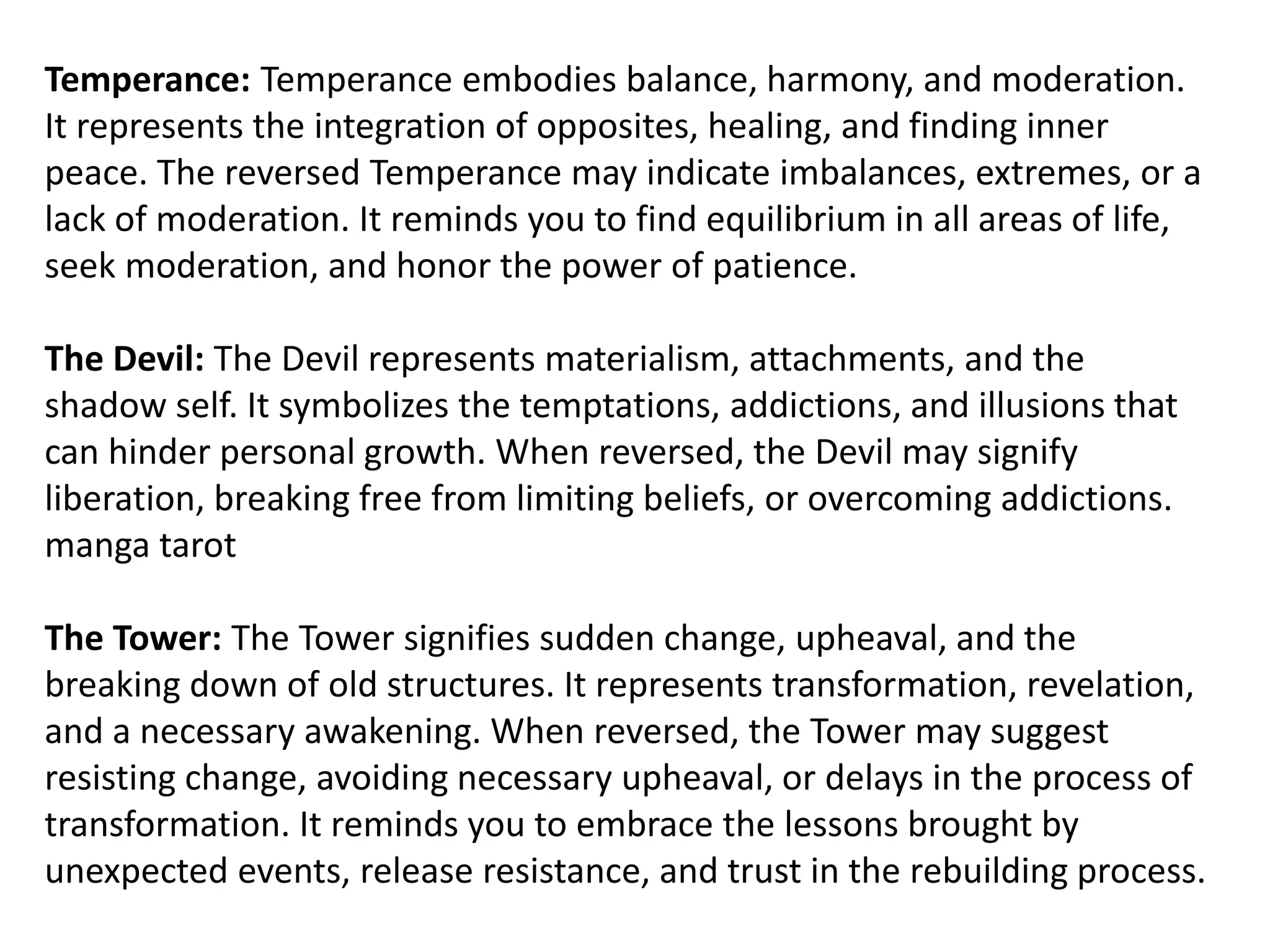 Profound Meanings of Each Major Arcana Tarot Card.pptx