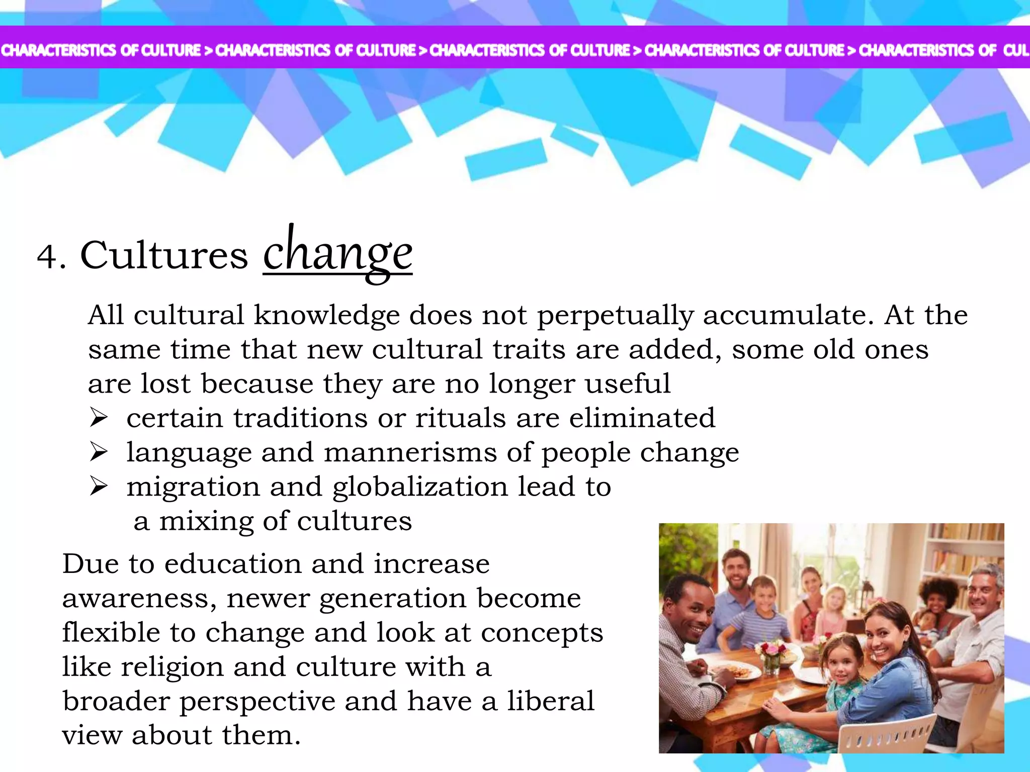 Nature and Meaning of Culture | PPTX
