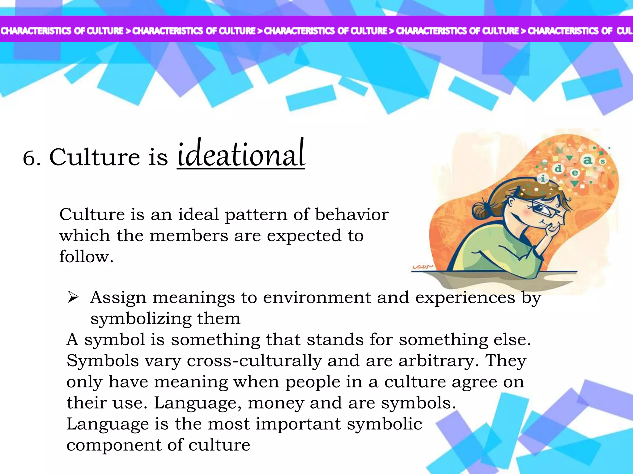 Nature and Meaning of Culture | PPTX