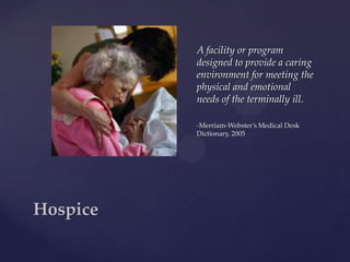 Prof practices hospice | PPTX