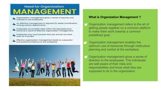 Organization and Management | PPTX