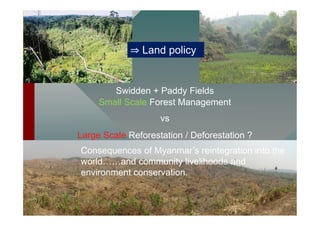 Mapping a full cycle of swidden cultivation in the mountains of Myanmar and Laos | PDF