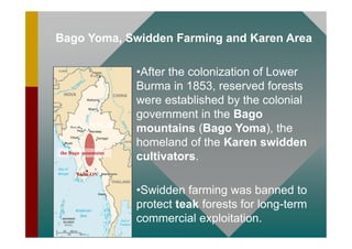 Mapping a full cycle of swidden cultivation in the mountains of Myanmar ...