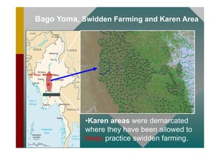 Mapping a full cycle of swidden cultivation in the mountains of Myanmar ...