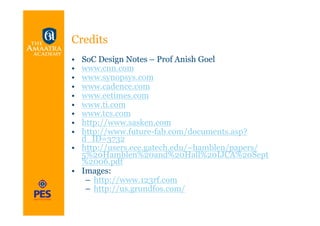 SOC Design Challenges and Practices | PDF