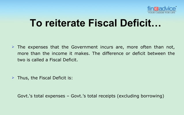 Deficits: Fiscal, Revenue and Trade | PPT | Business Accounting ...
