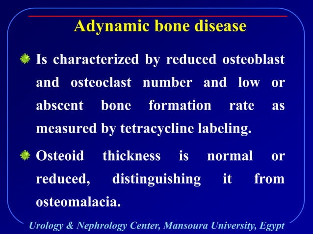 Prof sobh renal osteodystrophy | PPT | Endocrine and Metabolic Diseases ...
