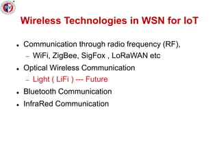Wireless Sensor Network for AgriTech Applications | PPTX