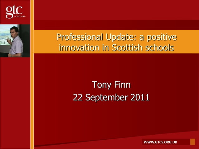 Professional Update at SLF | PPT