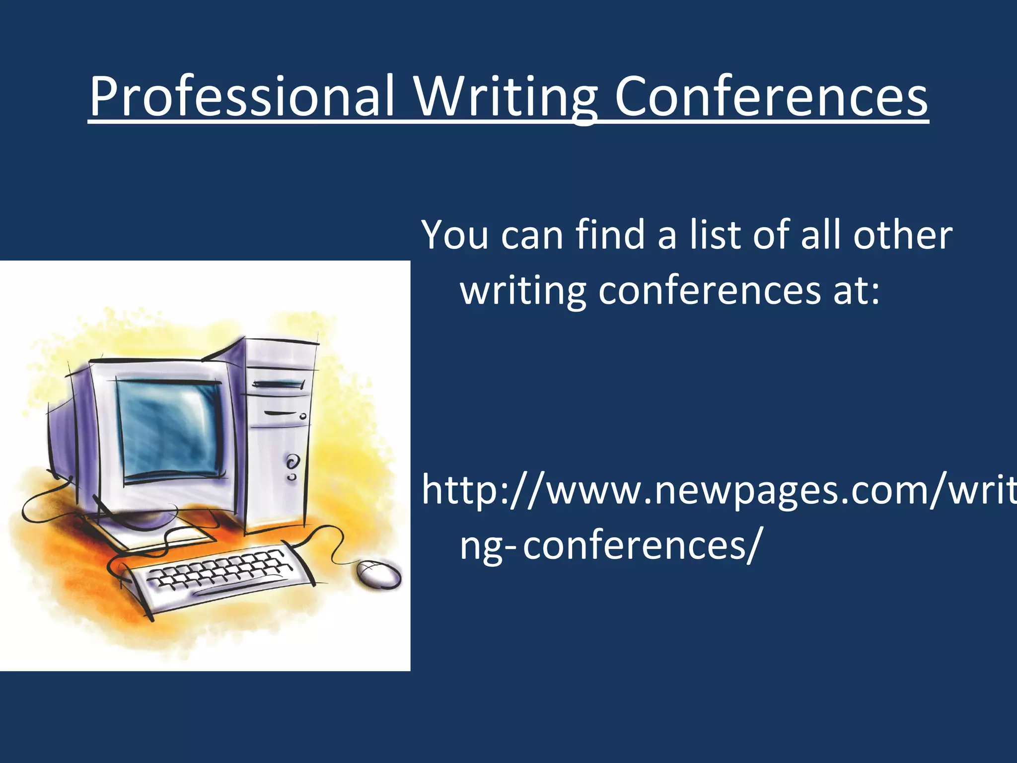 Prof Writing Conf | PPT