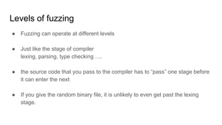 compiler fuzzer : prog fuzz介紹 | PDF | Programming Languages | Computing