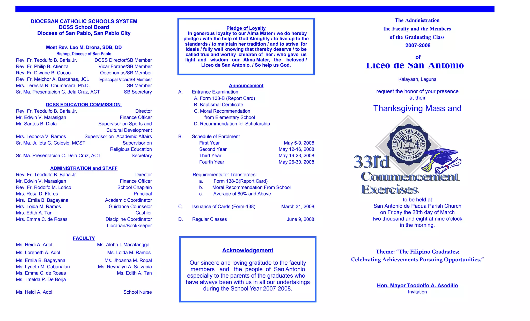 Prog..Graduation Program 2007 Again | XLS