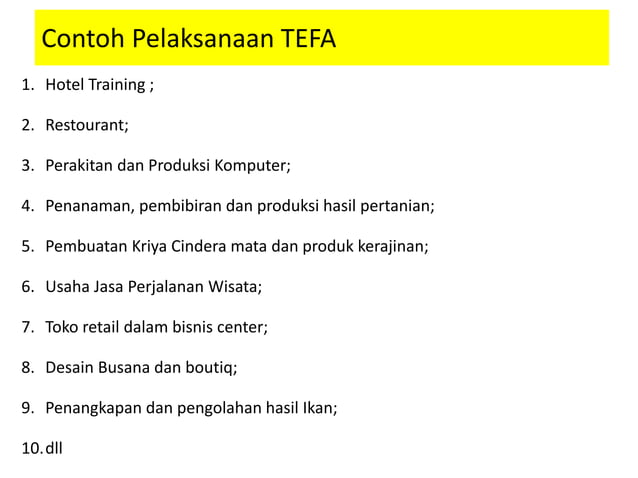 Program Teaching Factory SMK | PPTX