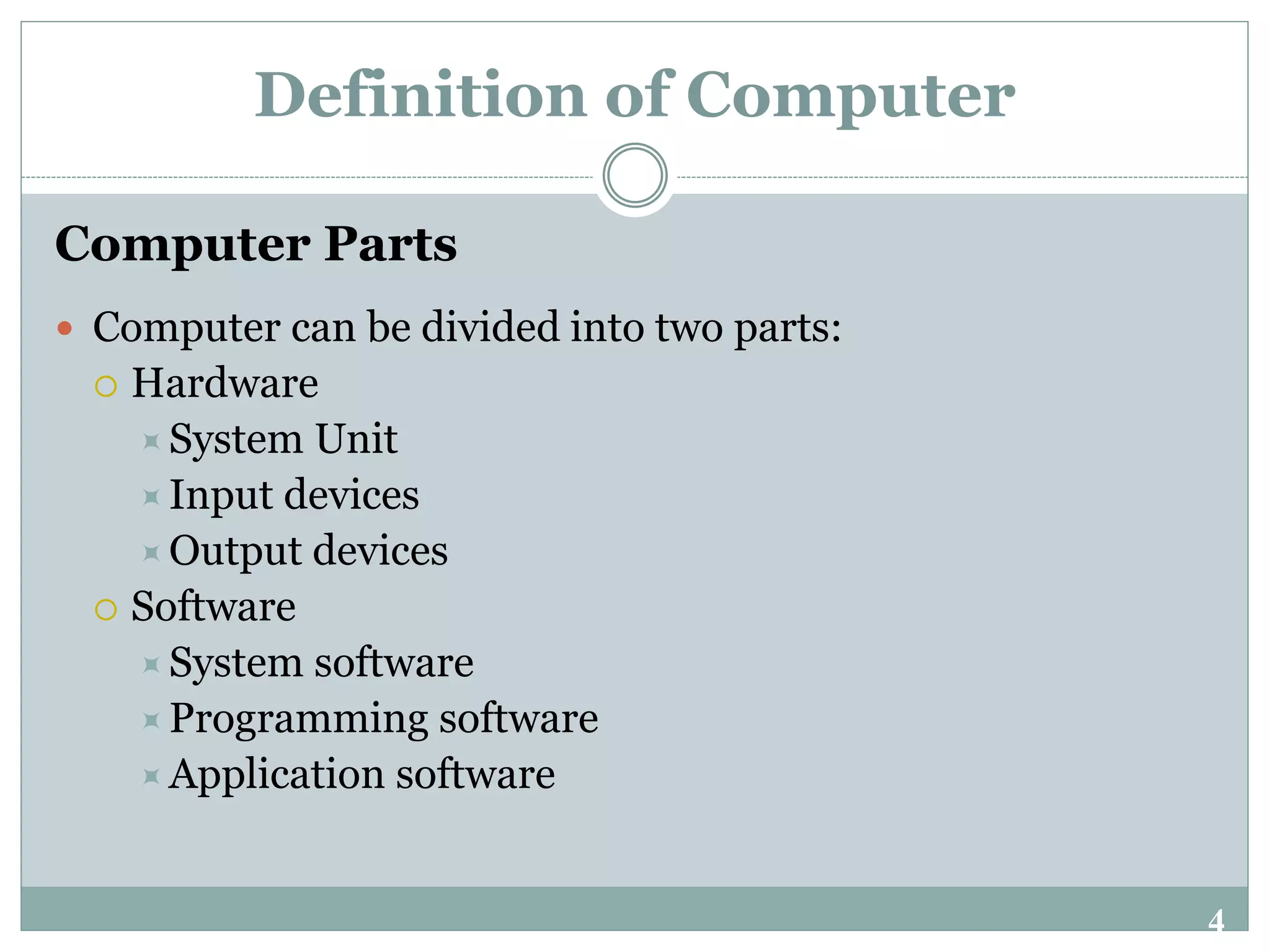 Fundamentals of Programming Chapter 1 | PPT